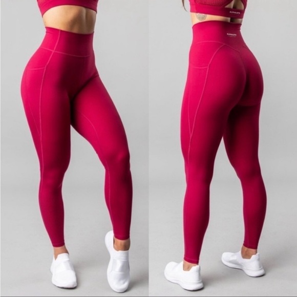 Alphalete | Pants & Jumpsuits | Alphalete Alphalux Pocket Leggings ...